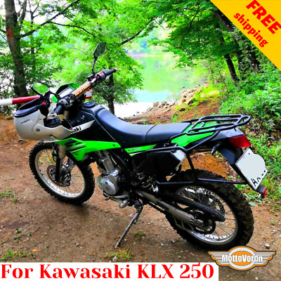 For Kawasaki KLX 250 Rack luggage system KLX250SF Side carrier KLX250S ...