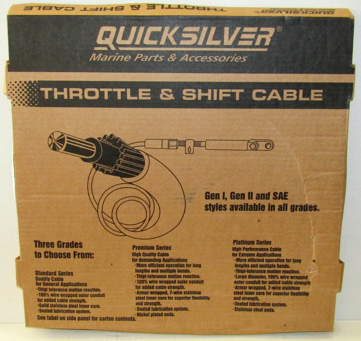Quicksilver Throttle Parts