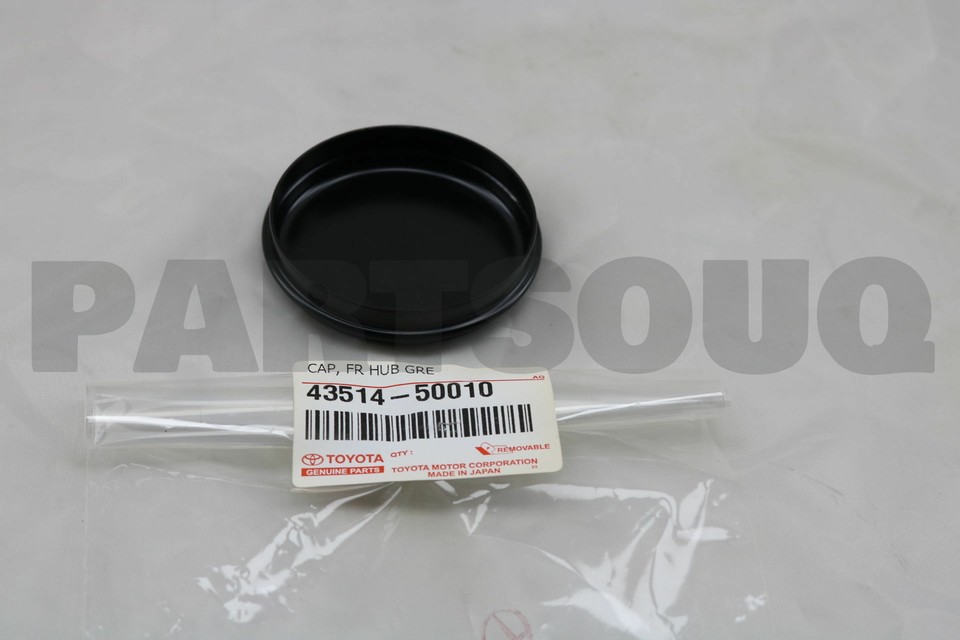 4351450010 Genuine Toyota CAP, FRONT AXLE HUB GREASE, RH/LH 43514-50010 ...