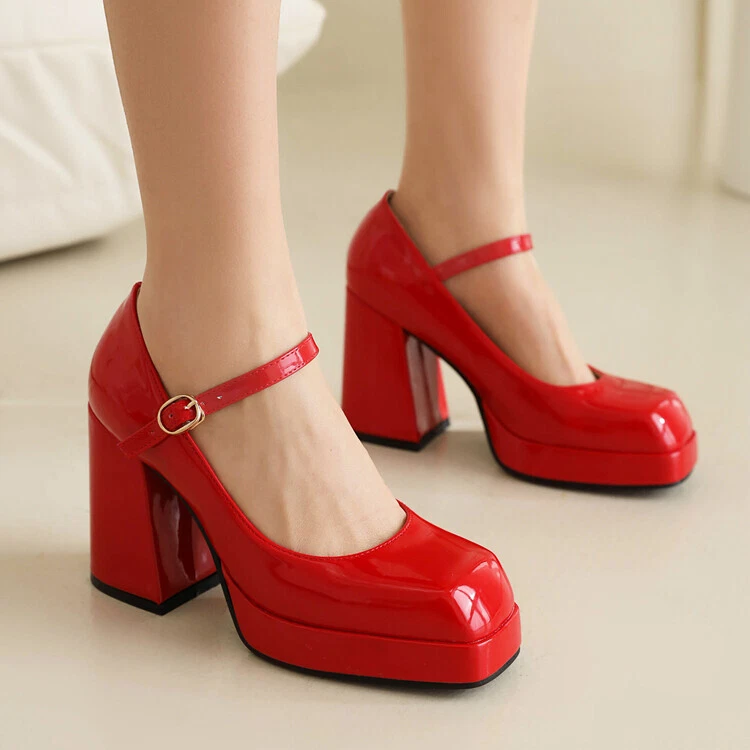 Plus Size Red Heels