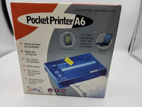 SiPix Pocket Printer A6 Ultra Portable Thermal Printer Light Weight ...