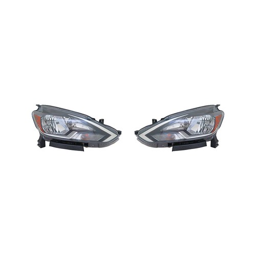 New Pair Of Headlights For Nissan Sentra Sv 2016 2017 2018 260103Yu0A ...