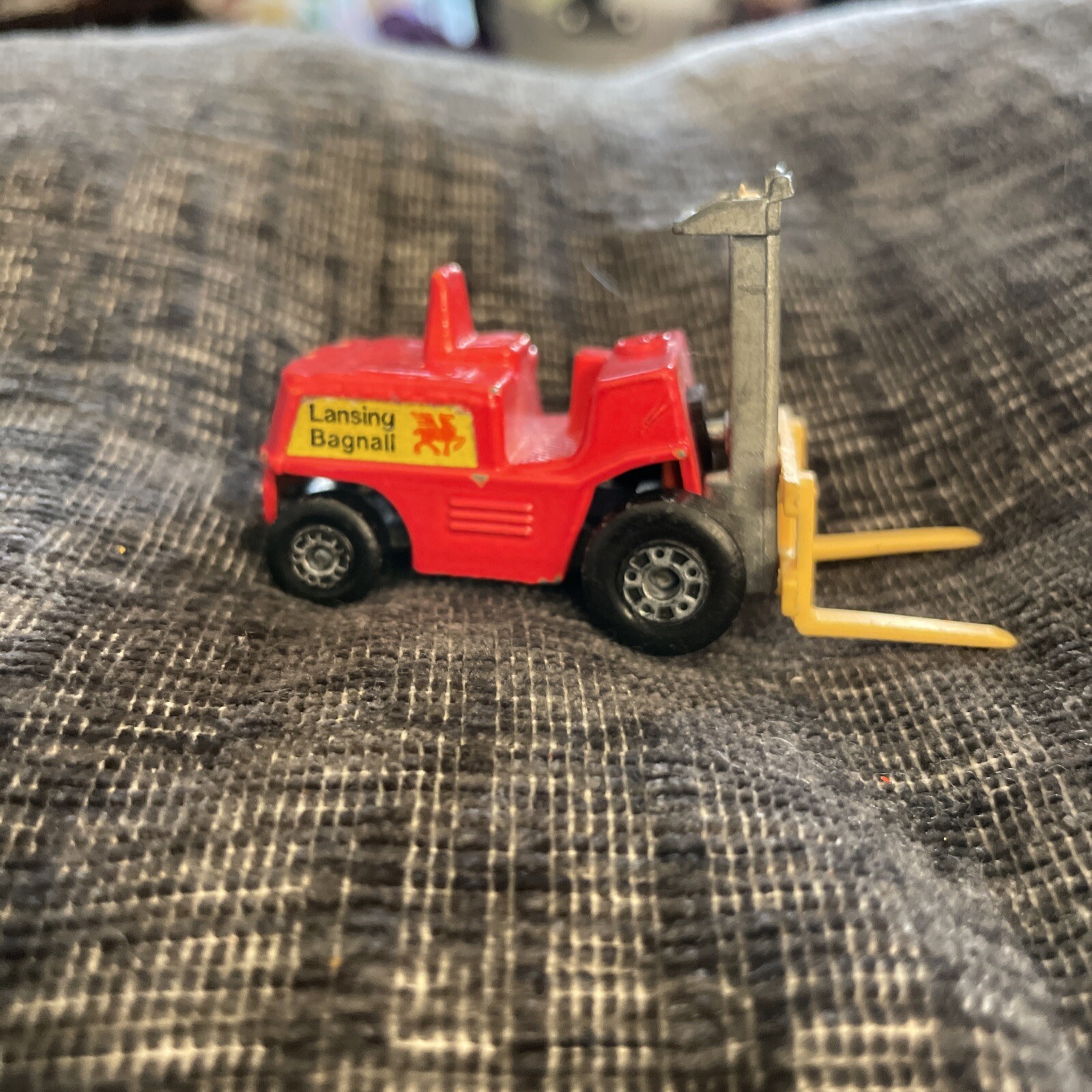 Matchbox Superfast Fork Lift Truck Red/Yellow Loose 1/64 Diecast | eBay