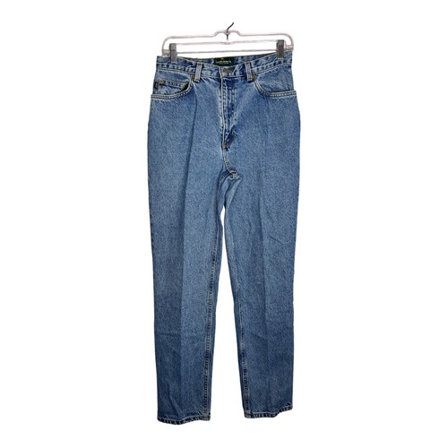 Ralph Lauren Jeans Co Womens Green Label size 8 Tapered Leg leather tag ...