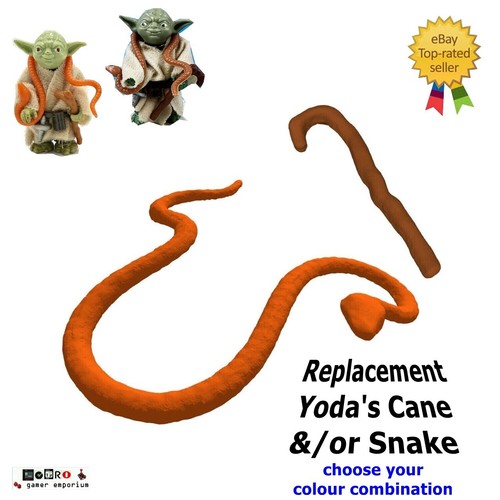 Star Wars Yoda Cane Snake Reproductions for Vintage Kenner Figures | eBay