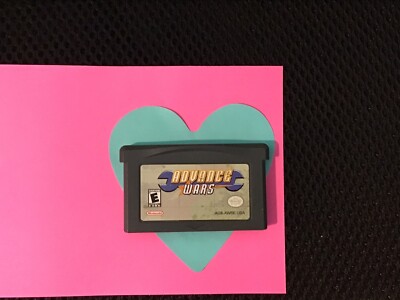 Advance Wars Game Boy Advance GBA Cartridge (2001) Cleaned/Tested ...