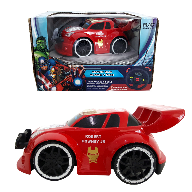 MARVEL ULTIMATE AVENGERS IRON MAN ELECTRIC RC RADIO REMOTE CONTROL CAR ...