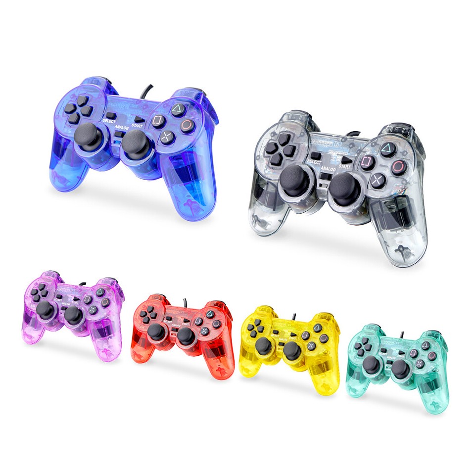 Clear Transparent Controller For Sony Playstation 2 PS2 Console | eBay