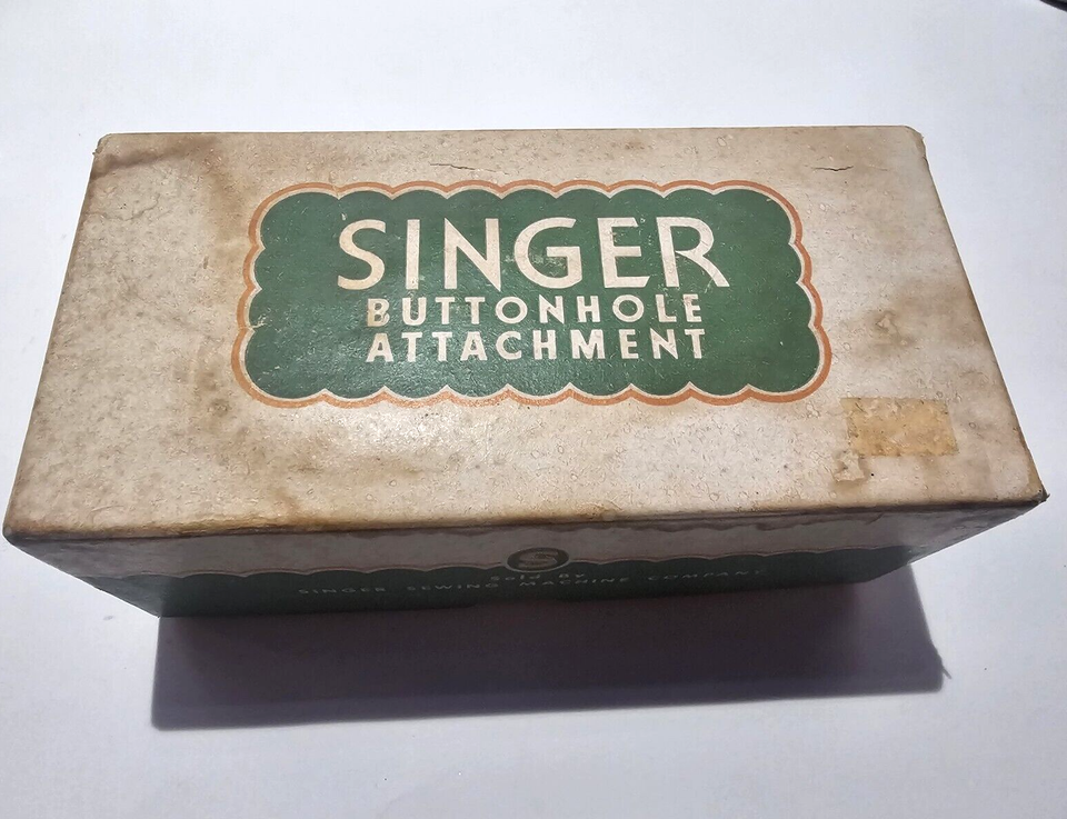 Vintage Singer Buttonhole Attachment #121795 For Singer Lock Models | eBay