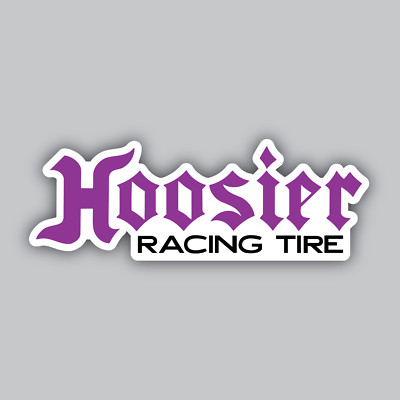 Hoosier Racing Tires Vinyl Sticker/Decal - Drag - Oval - Off-road ...