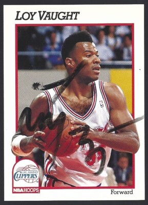 1991-92 NBA Hoops #381 Loy Vaught IP autograph signed card | eBay
