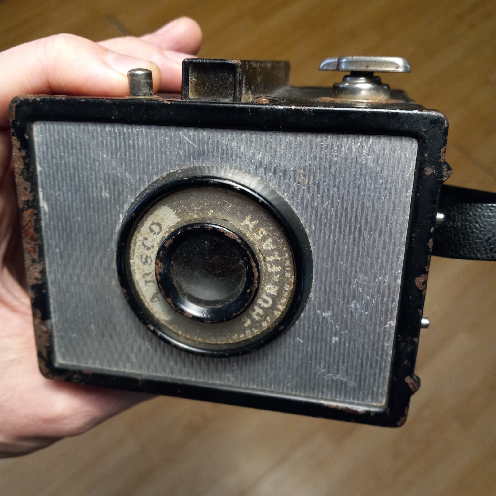 ANSCO Shur-Flash Box Camera (untested) | eBay