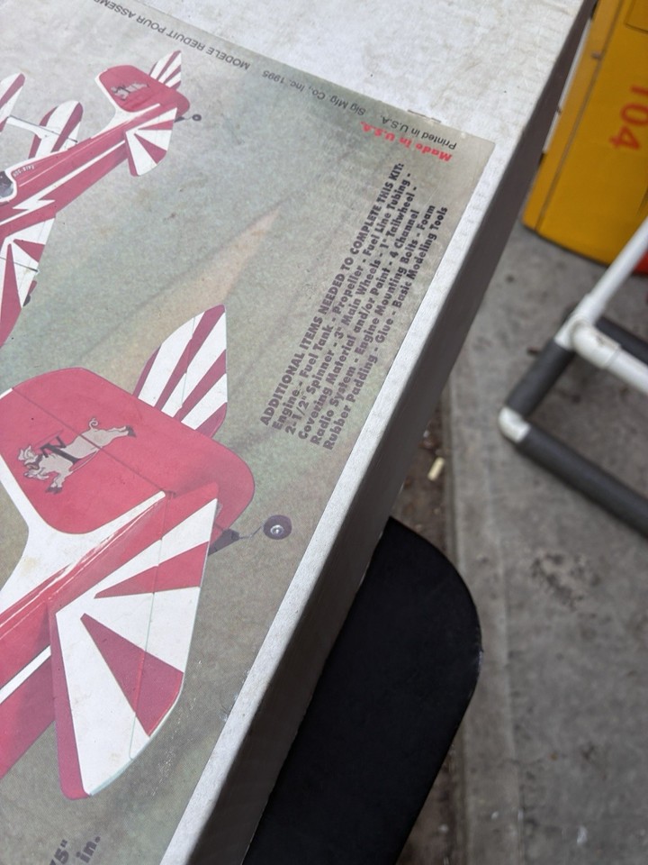 Laser Cut Sig Hog Bipe R/c Balsa Model Airplane Kit | eBay