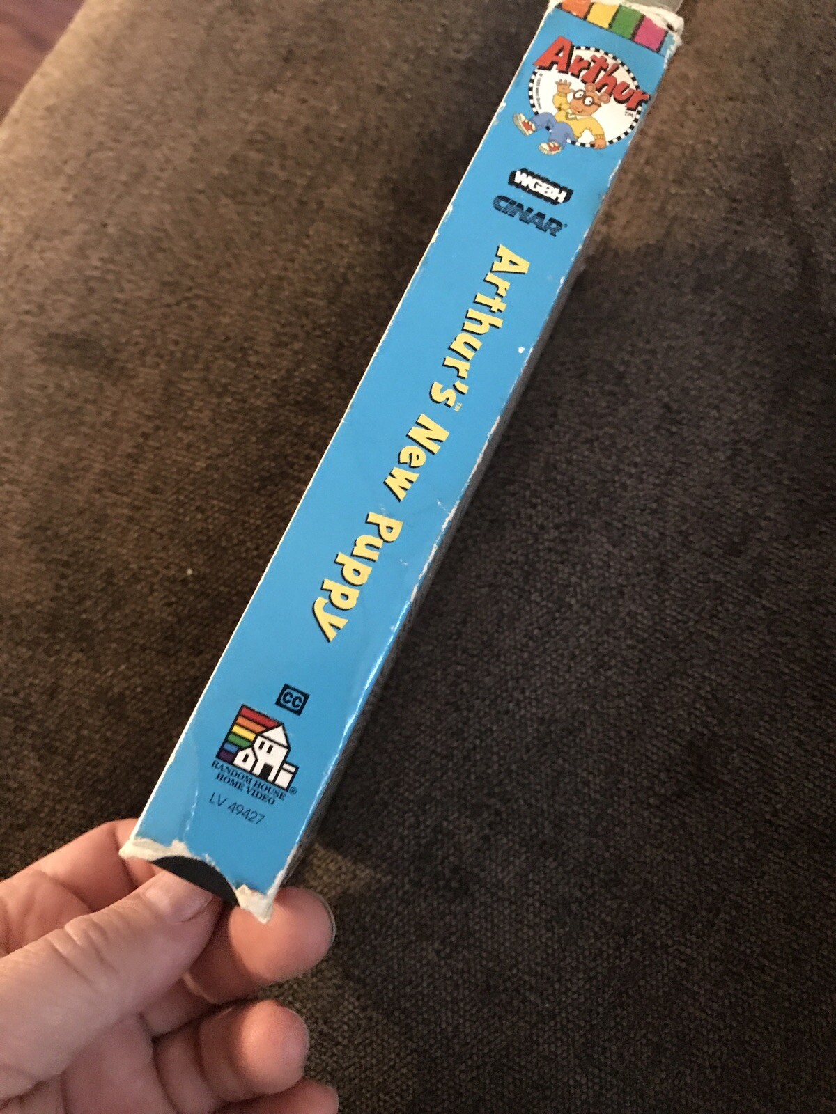 ARTHUR'S NEW PUPPY Vhs Video Tape MARC BROWN Cinar PBS Arthur the ...