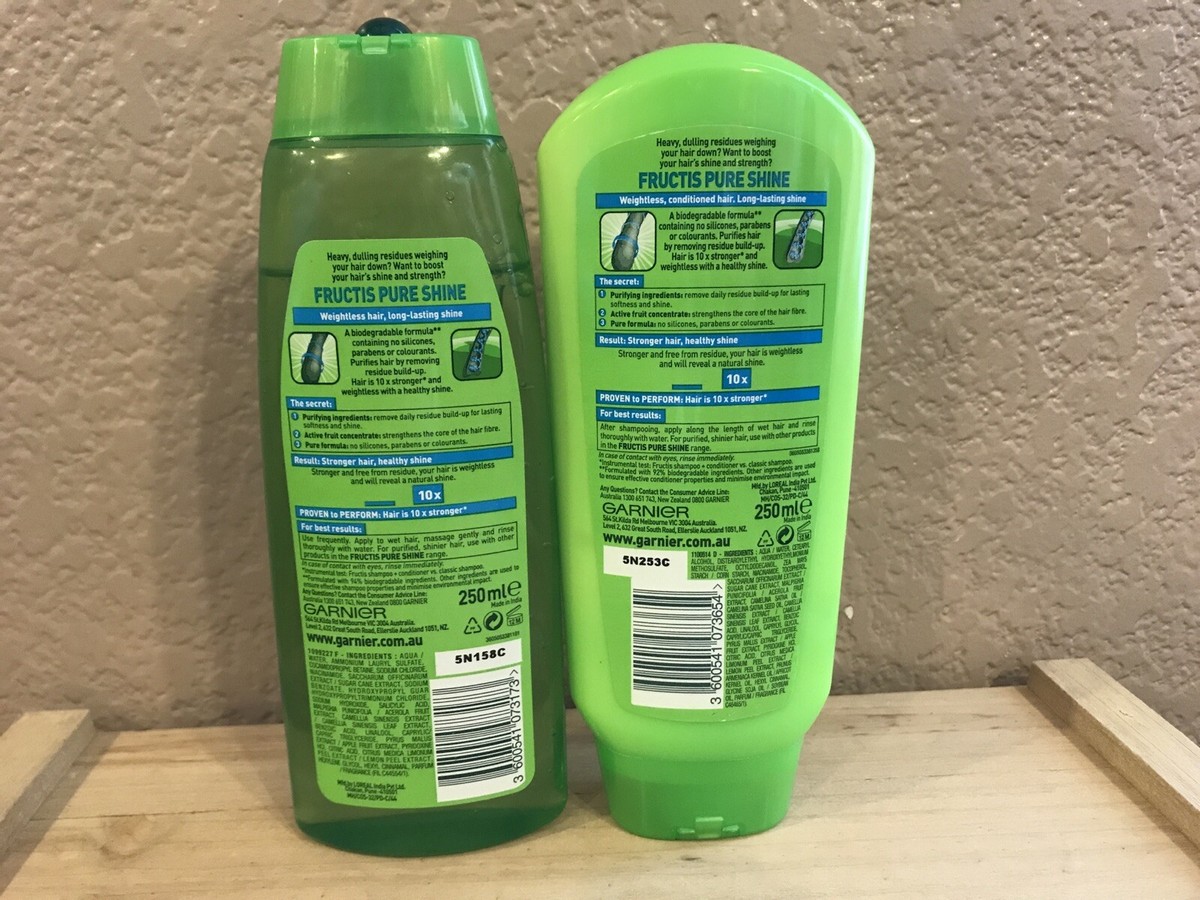 Garnier Fructis Shampoo Ingredients