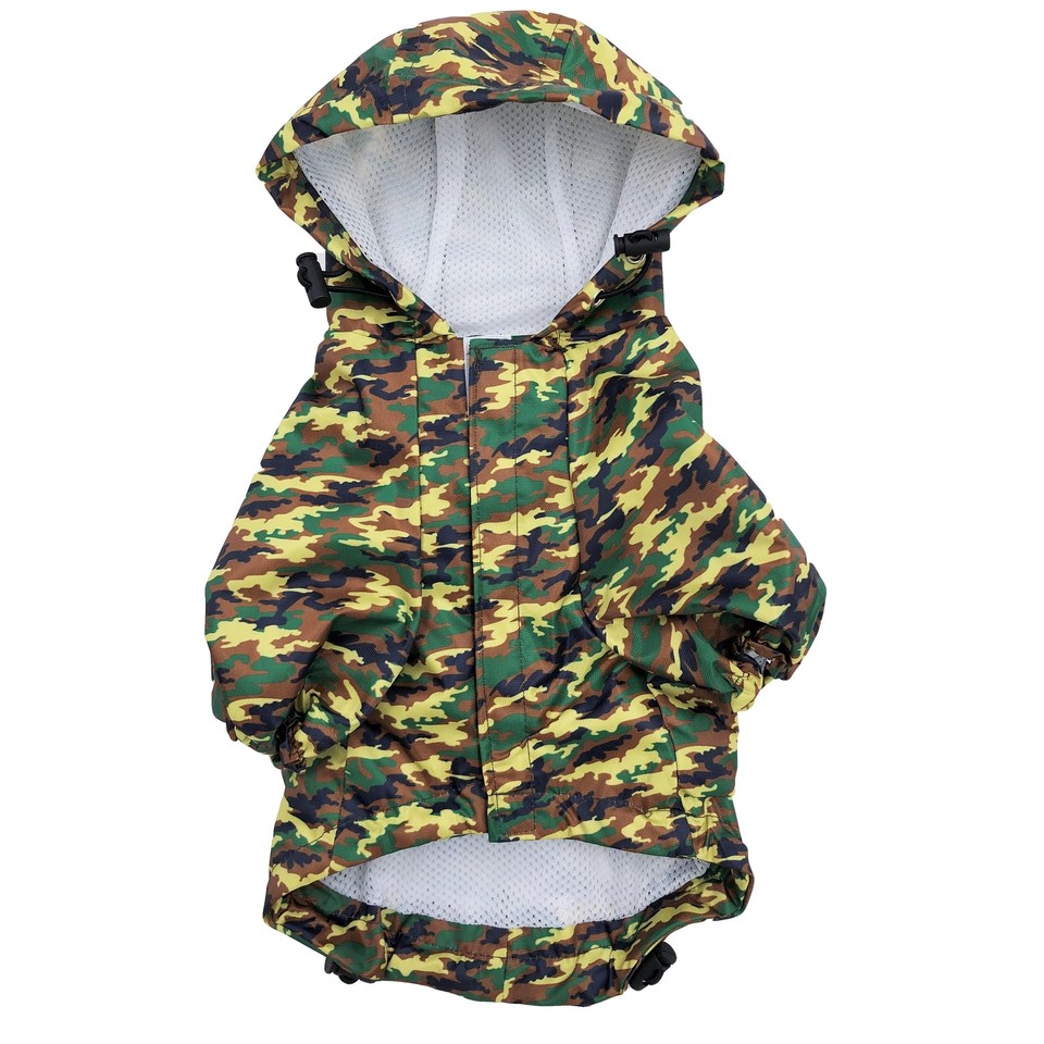 For SMALL Pet Cat Dog RainCoat Hoodie Coat WATERPROOF Rain Jacket ...