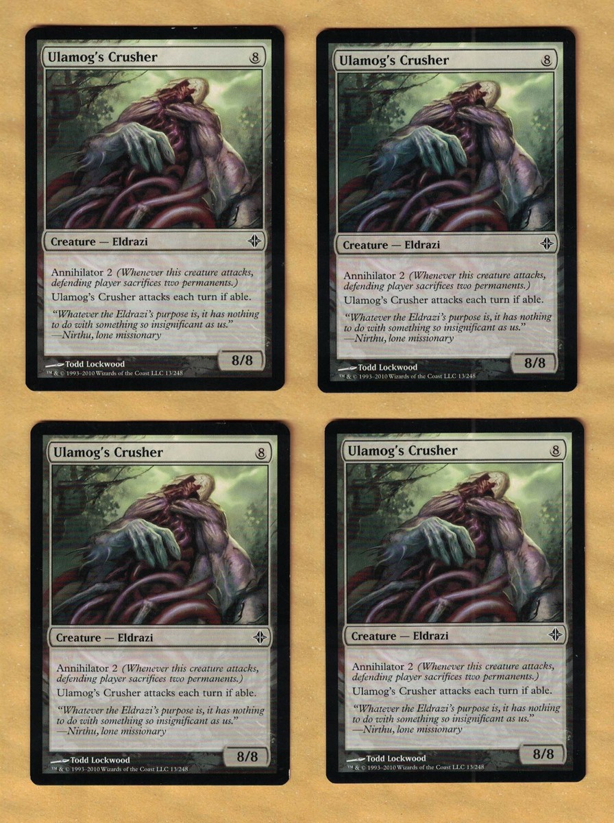 Ulamogs Crusher Ulamogs Crusher Turn 2 Pauper Sample Hand | MTG Vault