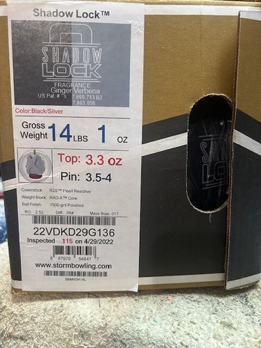 Storm Overseas Shadow Lock 14.1 lbs. MASSIVE REDUCTION TO SELL! | eBay