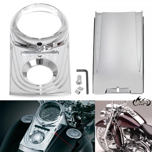 Dash Panel Insert Cover Tank Lower Extension For Harley Softail ...