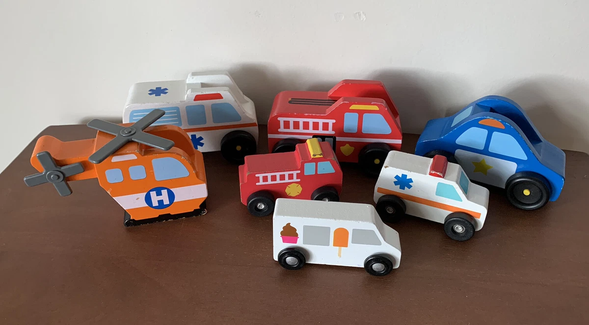Melissa & Doug Fire Police Ambulance Outlet | emergencydentistry.com