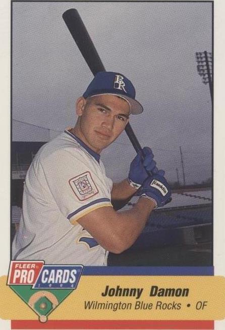 1994 Fleer ProCards Carolina League All-Star Game - Johnny Damon #CAR ...