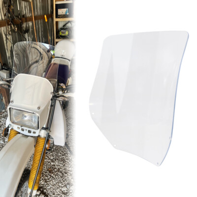 Wind Deflector Cover Windshield Windscreen Clear Fit For Suzuki DR650 ...