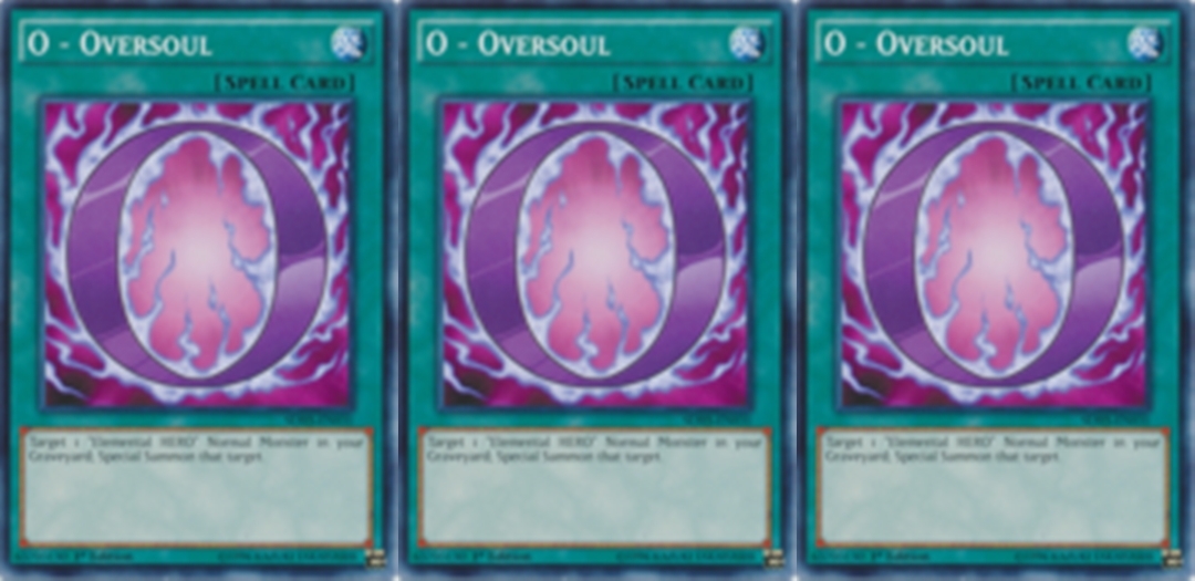 O - Oversoul 1st Edition x 3 MINT YU-GI-OH! SDHS Hero Strike | eBay