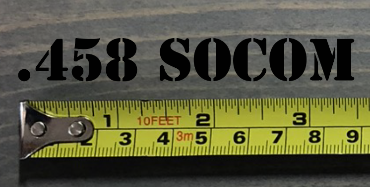 458 SOCOM Sticker Decal 3.5" Ammo Can Box Label .458 Ammunition Case ...