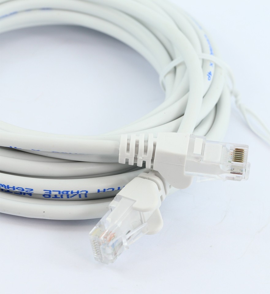 Ethernet Network Cable RJ45 Internet LAN Patch LEAD Cat5e Snagless ...