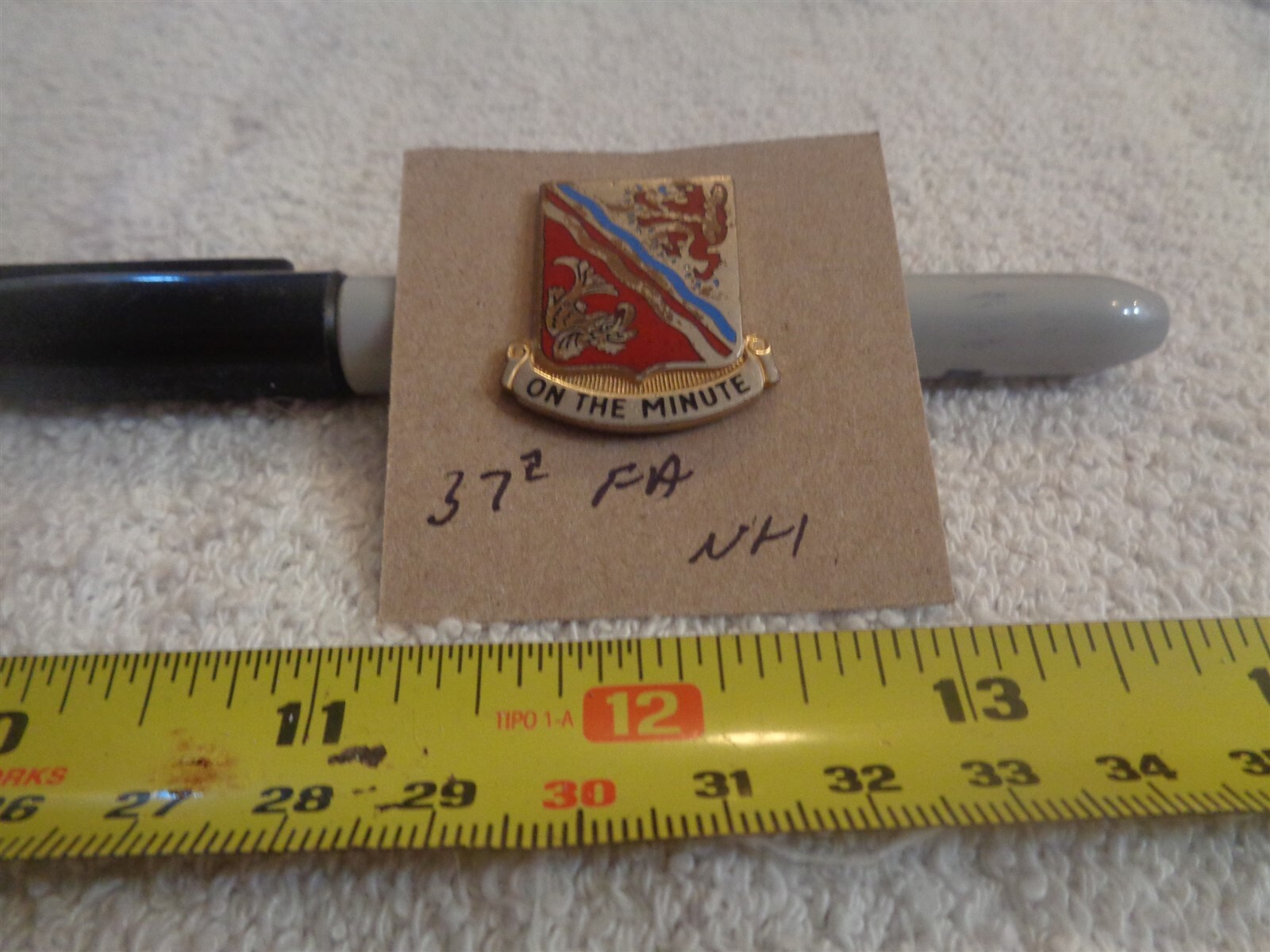 37th Field Artillery NH Unit Crest, DI, DUI (DRAW#CB) | eBay