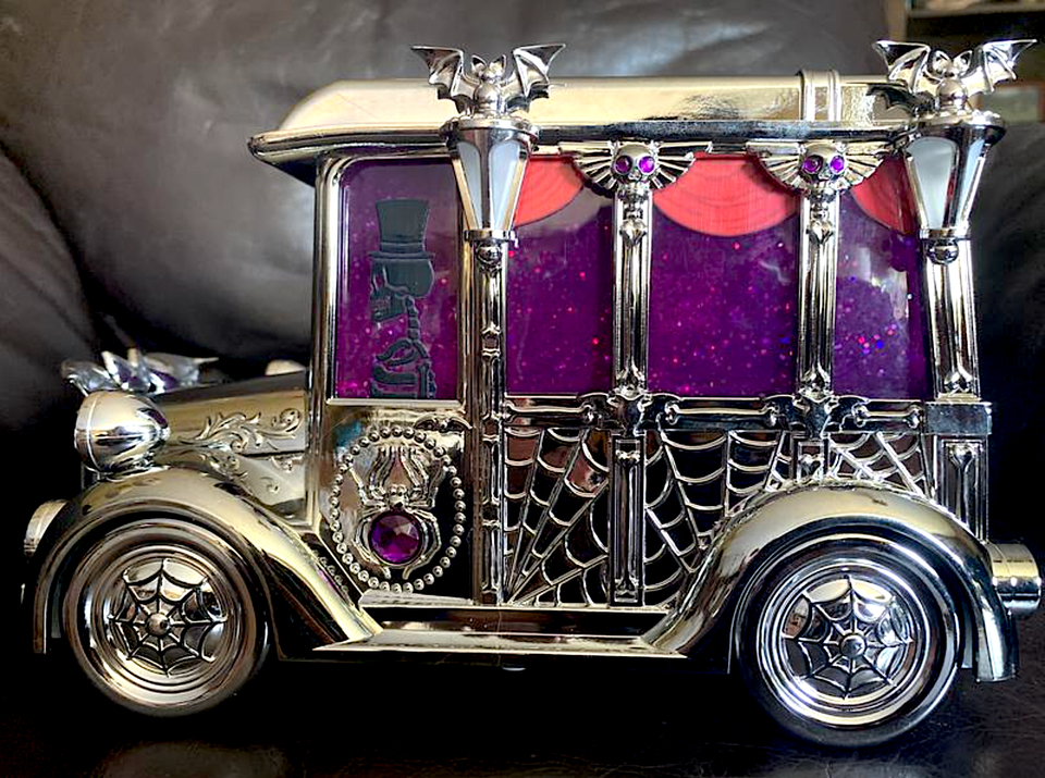 Bath & Body Works Halloween 3-Wick Light Up Hearse Candle Holder, NEW ...