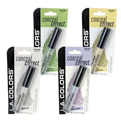 L.A. Colors Conceal Correct, Smooth Coverage Concealer, 3.8g, CHOOSE ...