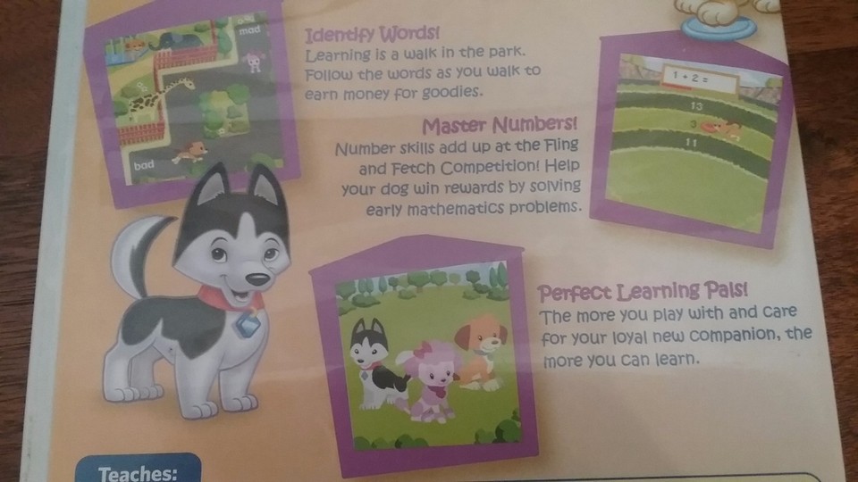 Leap Frog Leapster Learning Game, Pet Pals, Pre-K - 1st Grade, Learning ...