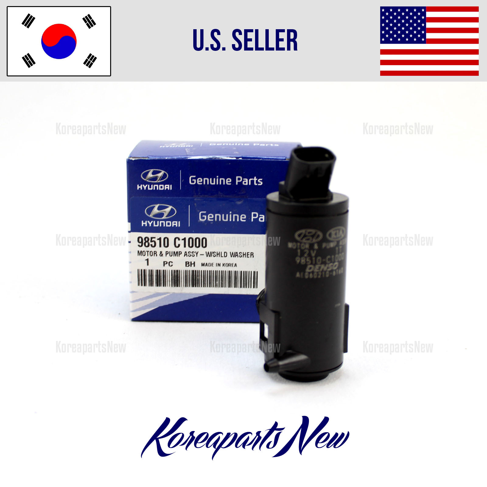 WINDSHIELD WASHER PUMP 98510C1000 HYUNDAI SONATA 2015-2018 | eBay