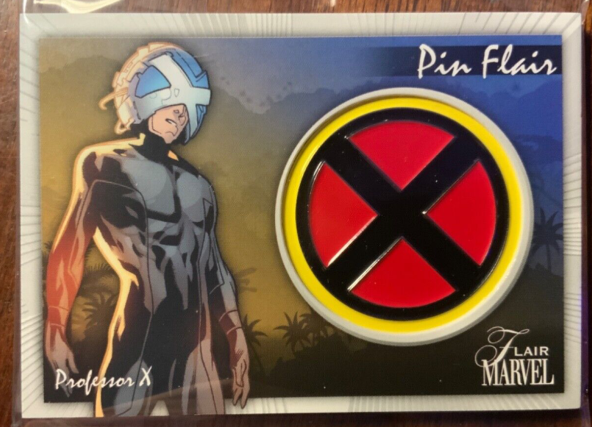 2023 Upper Deck Flair Marvel Insert Pin Flair PROFESSOR X #PFM16 | eBay
