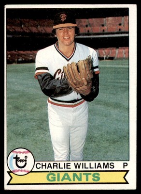1979 Topps Charlie Williams San Francisco Giants #142 | eBay