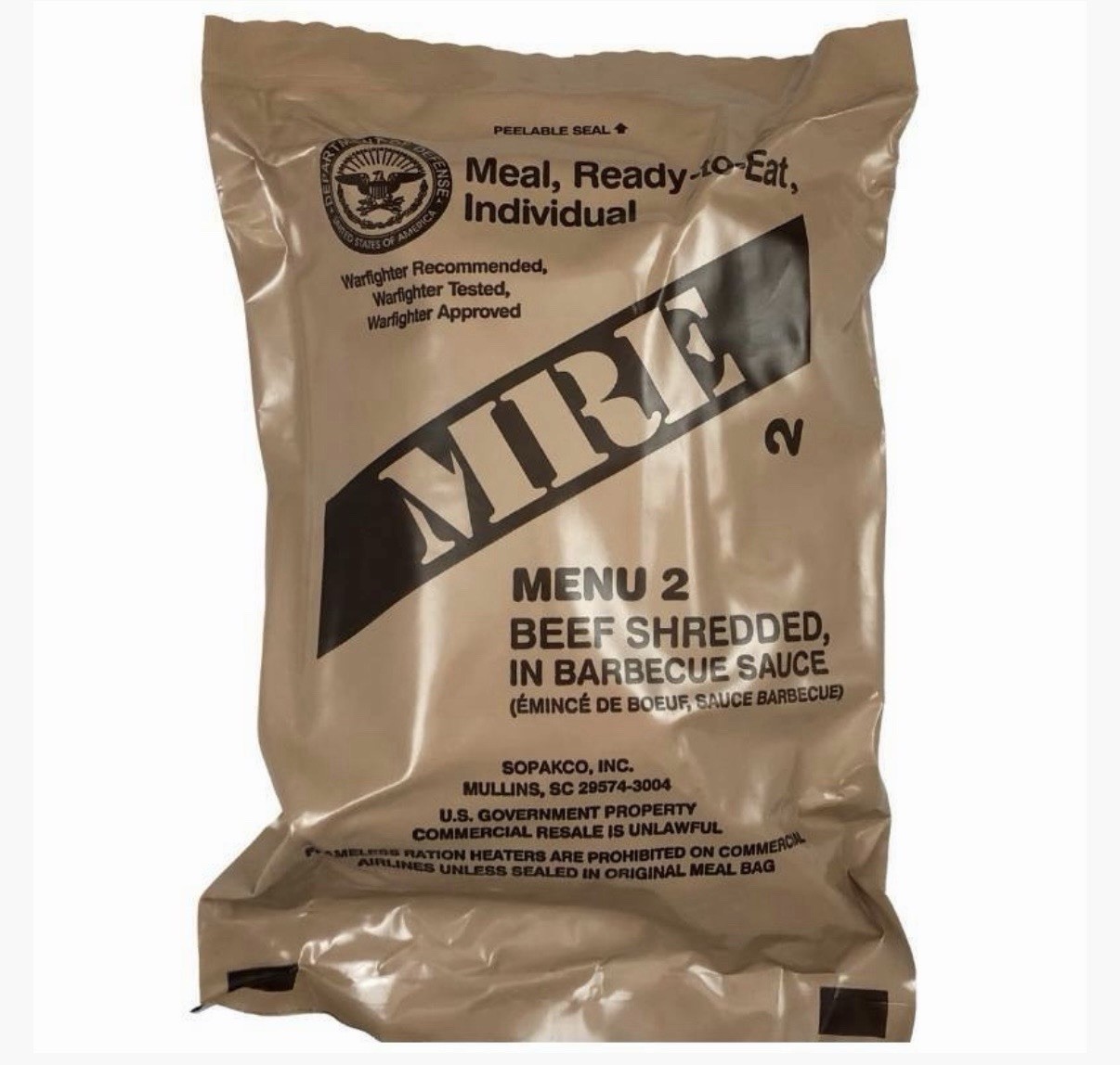 MRE Case (Meals Ready-to-Eat) Genuine Military Surplus 12 MREs | eBay