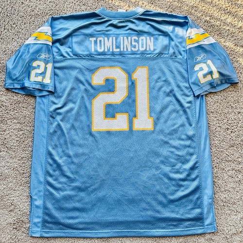 LaDainian Tomlinson San Diego Chargers Powder Blue Jersey Y2K Reebok ...