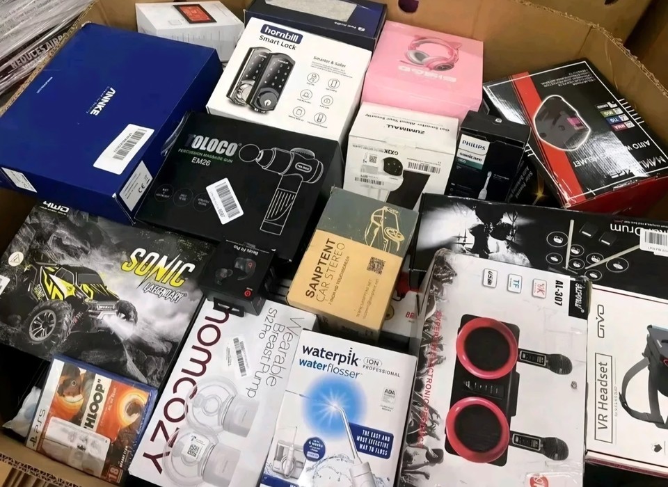 📦Job Lot Box- Random Warehouse Clearance & Returns Random Items In A ...