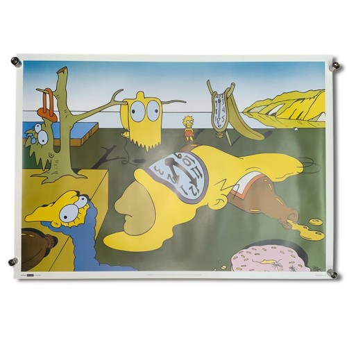 Vintage The Simpsons Poster NOS - Authentic ORIGINAL Lisa Trip Splash ...