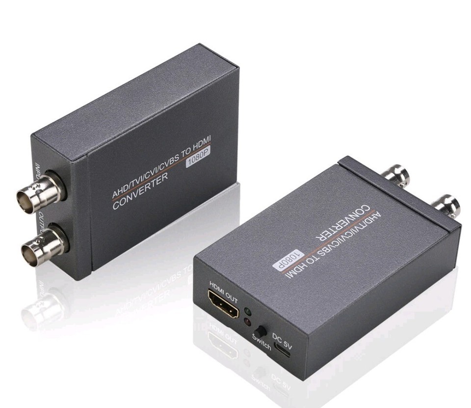 2 Anran Security Cameras With HDMI Converter Box | eBay