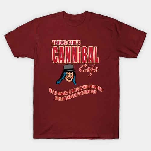 Disney Trader Sam's T-Shirt Maroon, Cannibal Cafe 2025 | eBay