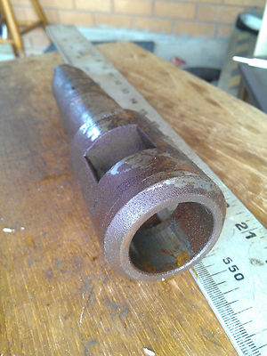 Morse 5 shank side-locked tapping tap arbor for hand shank 1" x 1 ...