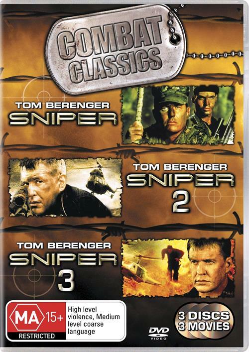 Sniper / Sniper 2 / Sniper 3 DVD (3 Disc Set, 2010) Brand New & Sealed ...