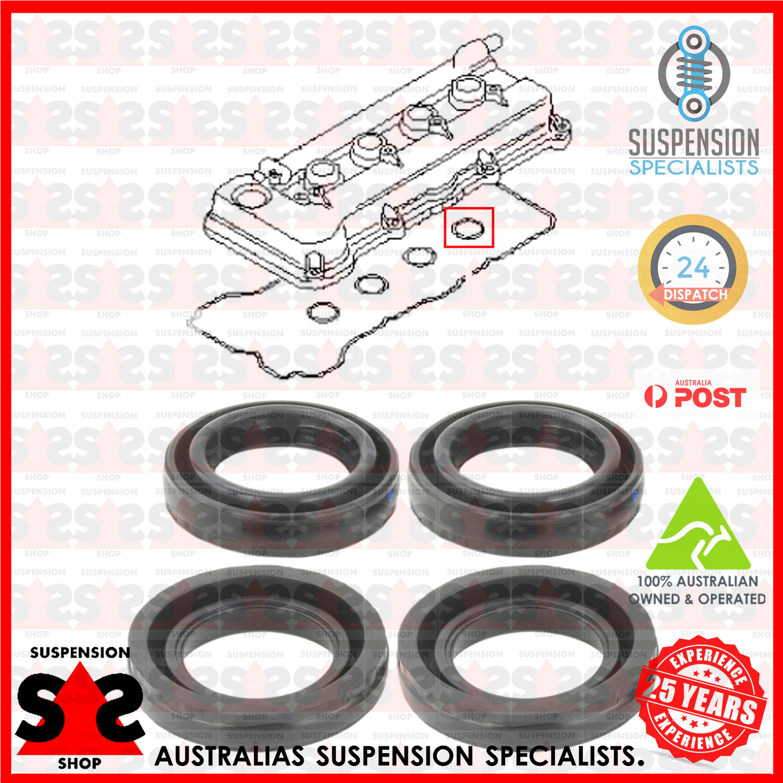 Gasket Set, Cylinder Head Cover Suit NISSAN Navara Np300 Platform ...