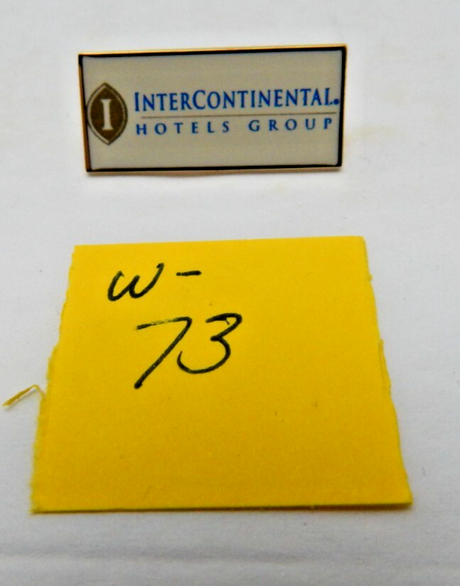 Original Logo Intercontinental Hotels Group Lapel Pin or Tie Tack w ...