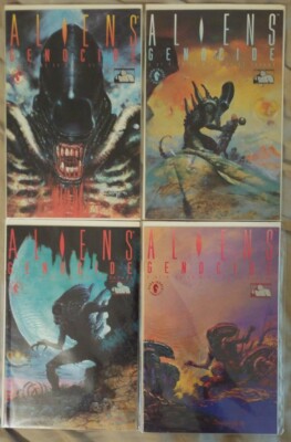 ALIENS GENOCIDE 1-4 COMPLETE 1991 DARK HORSE COMICS NM | eBay
