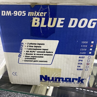 numark mixer dm905 ( Missing The Power Plug) | eBay