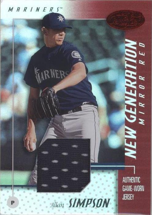 2002 Leaf Certified - New Generation 2002 Rookie Allan Simpson #186 ...