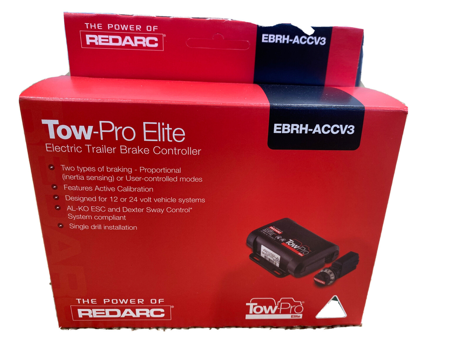 Redarc V3 Tow Pro Elite Electric Brake Controller 12/24V EBRH-ACCV3 ...